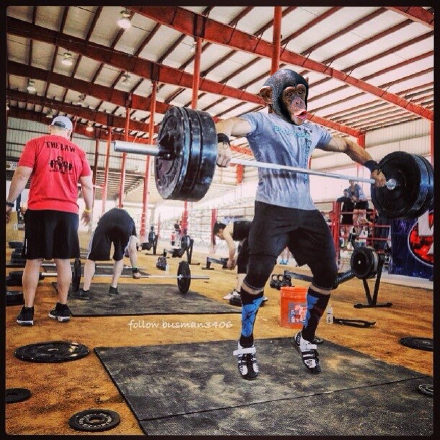 Danny Vega - Off Season Week 4 - Floor pressing and stuff - Power Rack ...