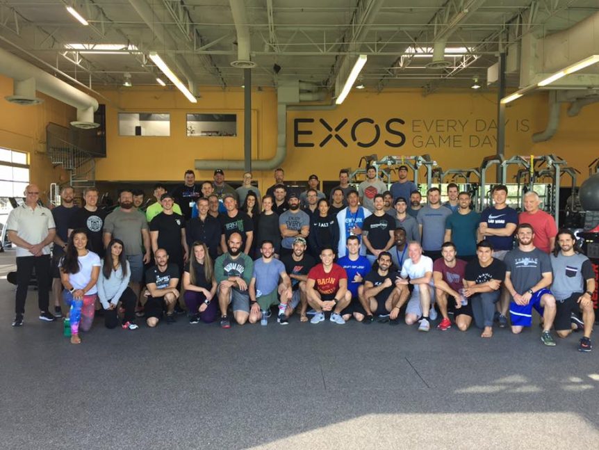 10th Anniversary of EXOS - Power Rack Strength