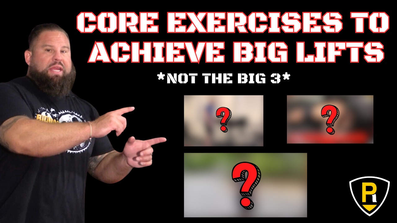 3 Core Exercises to Build MASSIVE Lifts! - Power Rack Strength
