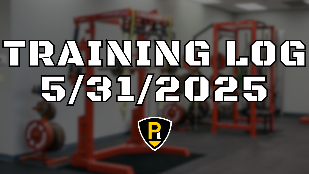 Training Log: 5/31/2025